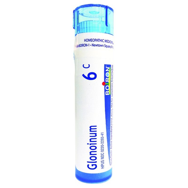 Boiron Glonoinum 6C, Homeopathic Medicine for Hot Flash, Sunstroke and ...