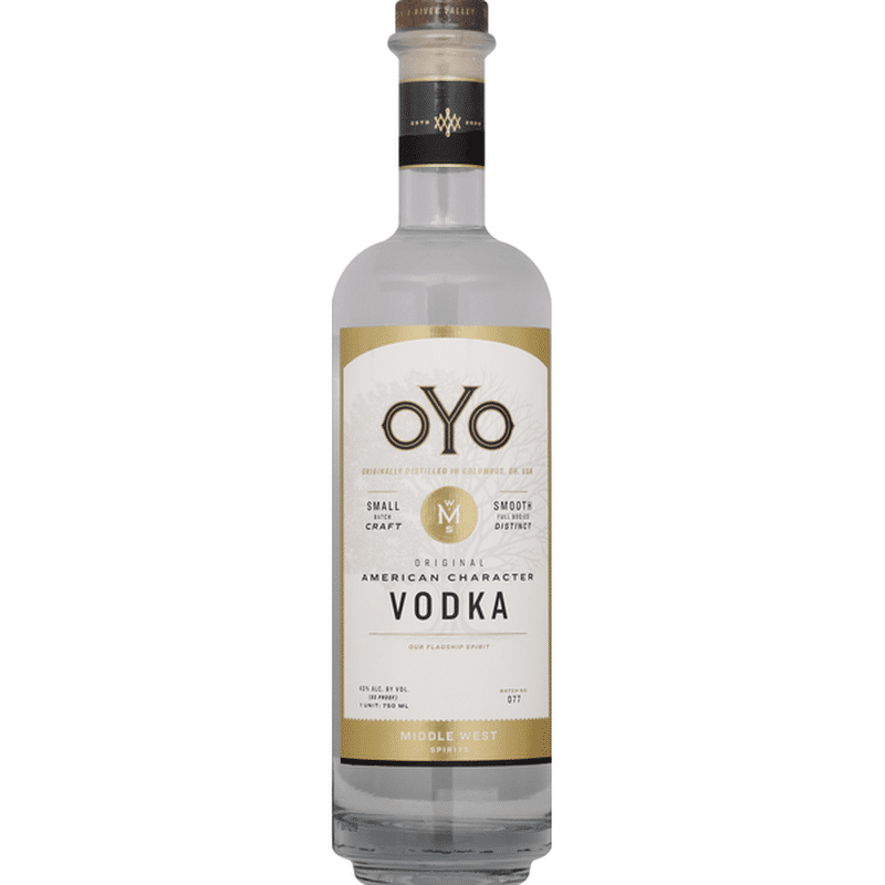 Oyo Vodka, Original American Character (750 ml) - Instacart