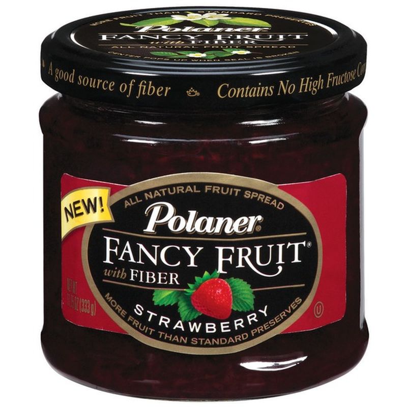 Polaner Preserves Strawberry Fancy Fruit (12 oz) - Instacart