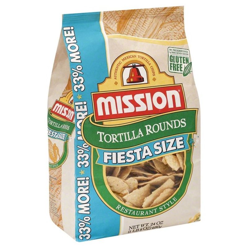 Mission Restaurant Style Tortilla Rounds (24 oz) - Instacart