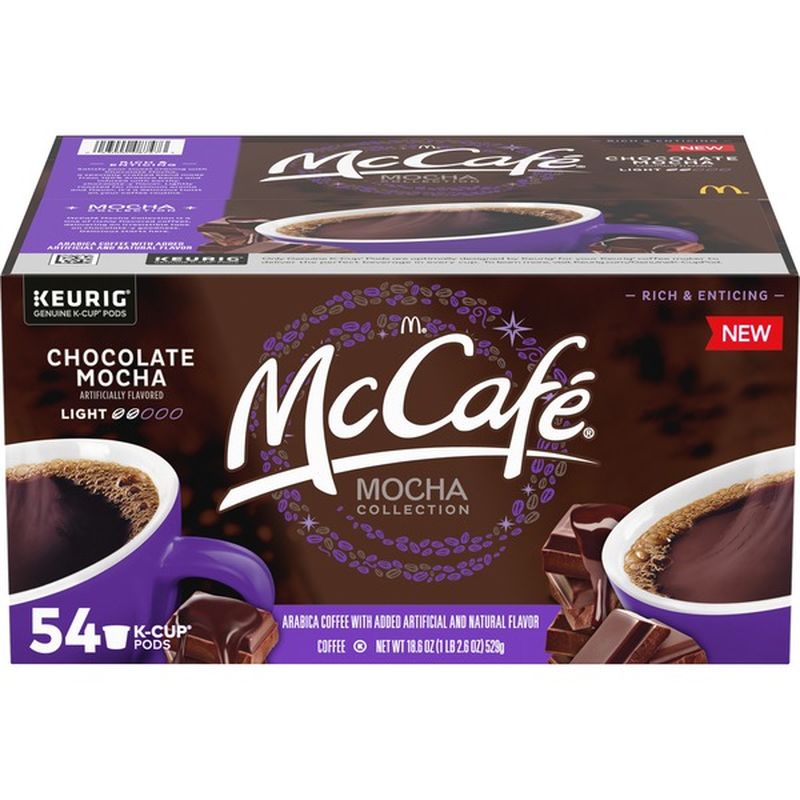 McCafe Mocha Collection Chocolate Mocha Light Roast Coffee (18.6 oz ...