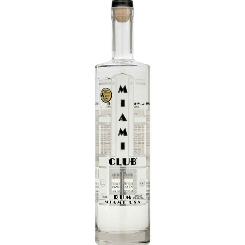 Miami Club Rum (750 ml) - Instacart