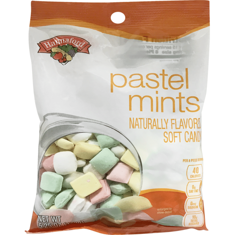 Hannaford Pastel Mints Soft Candy (5.25 oz) - Instacart