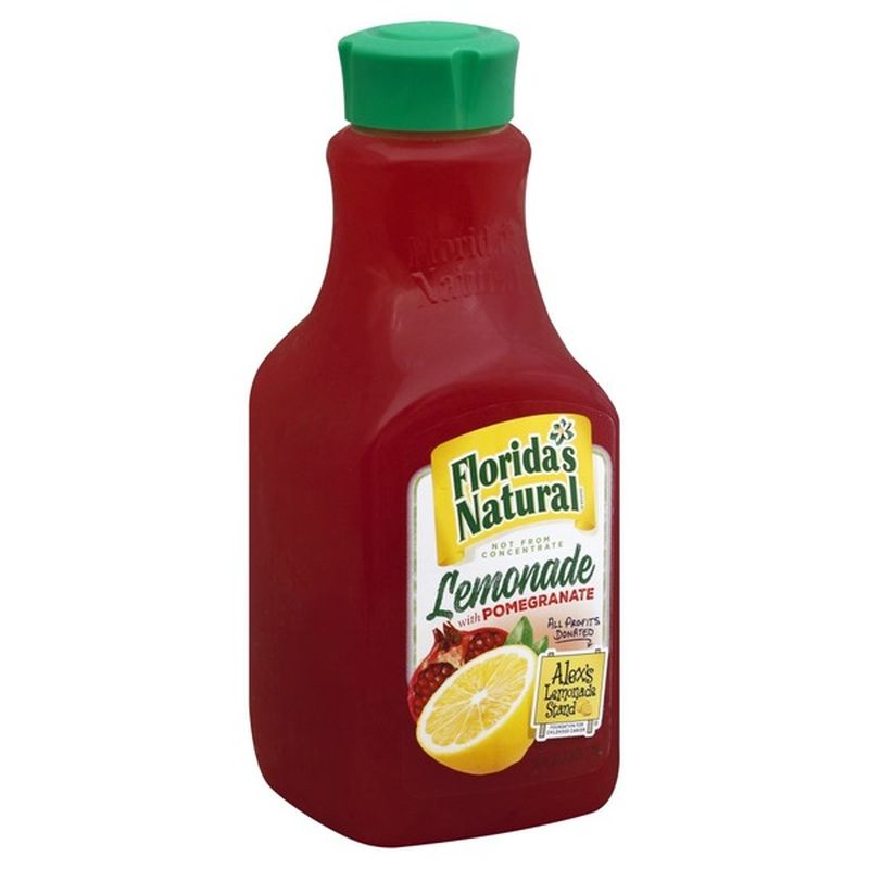 Florida's Natural Lemonade, with Pomegranate (69 oz) - Instacart