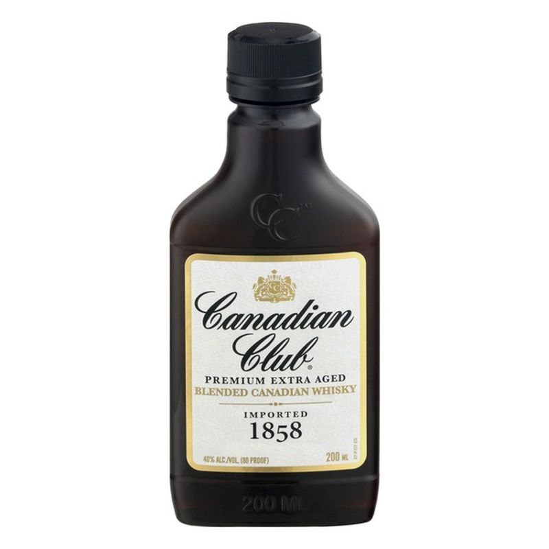 Canadian Club 1858 Canadian Whisky (200 ml) - Instacart