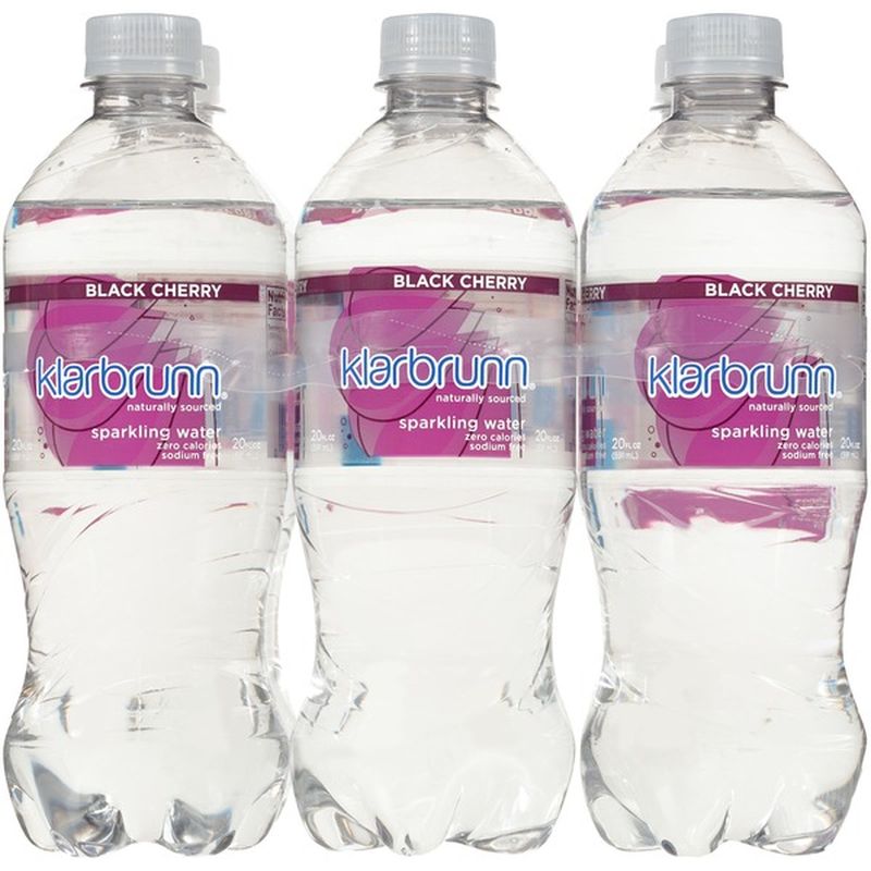 Klarbrunn Black Cherry Sparkling Water (20 fl oz) - Instacart