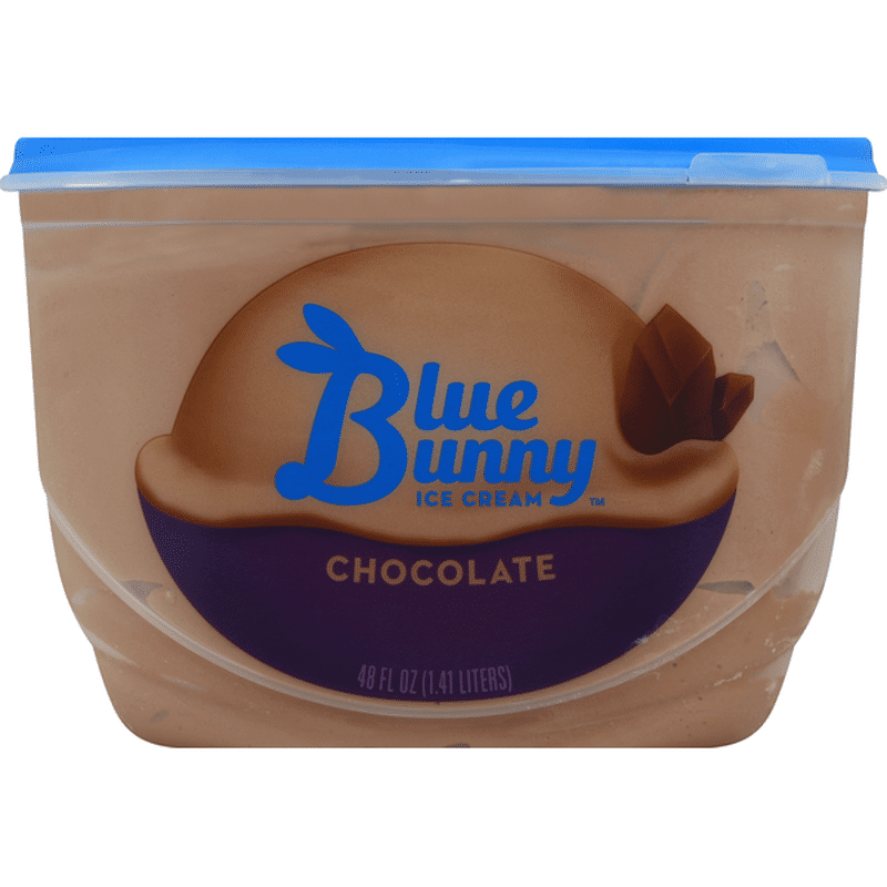 Blue Bunny Chocolate Ice Cream (48 oz) - Instacart