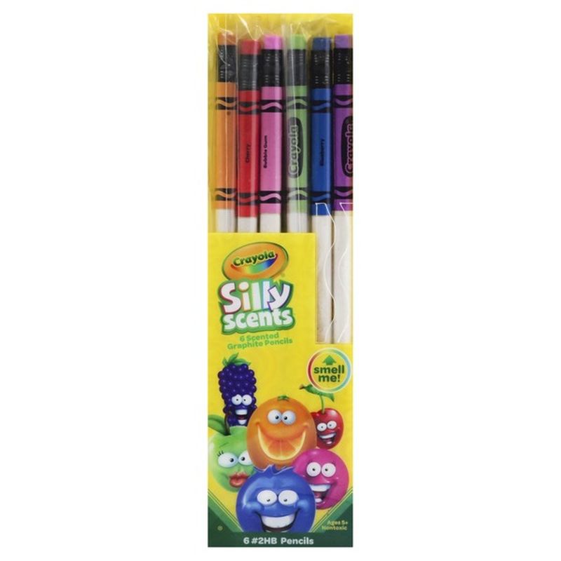 Crayola Pencils, Graphite, Scented, No. 2 HB (6 each) - Instacart