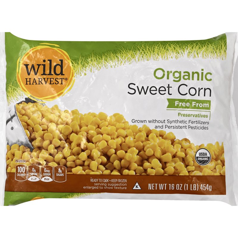 Wild Harvest Corn, Organic, Sweet (16 oz) - Instacart
