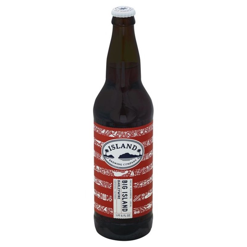 Island Brewing Beer, Barleywine, Big Island (22 fl oz) - Instacart