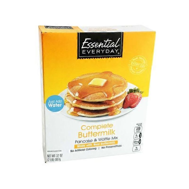 Essential Everyday Buttermilk Pancake & Waffle Mix (32 oz) - Instacart