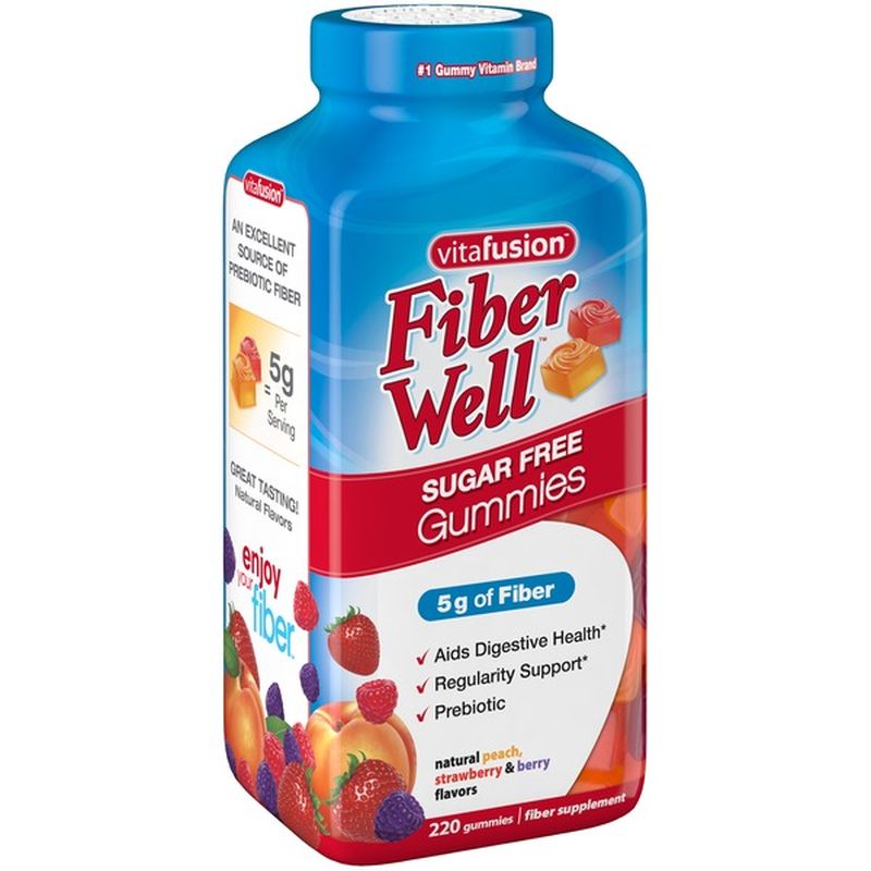 VitaFusion Fiber Well Gummy Vitamins, 220 Ct (220 1n) - Instacart