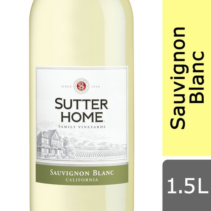 Sutter Home Sauvignon Blanc White Wine (1.5 L) - Instacart