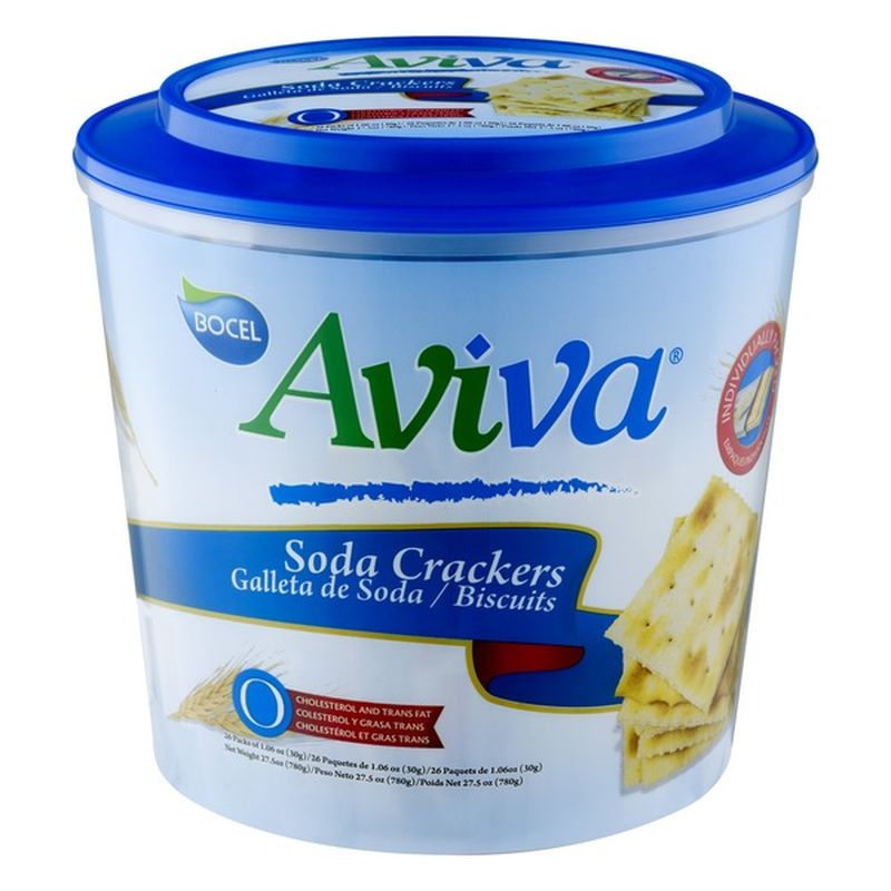 Aviva Crackers Soda (1.06 oz) - Instacart