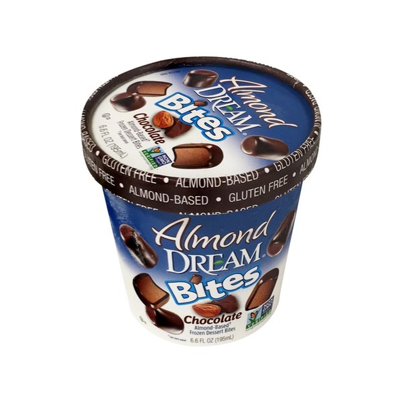Almond Dream Frozen Dessert Bites, Almond-Based, Chocolate (6.6 oz ...