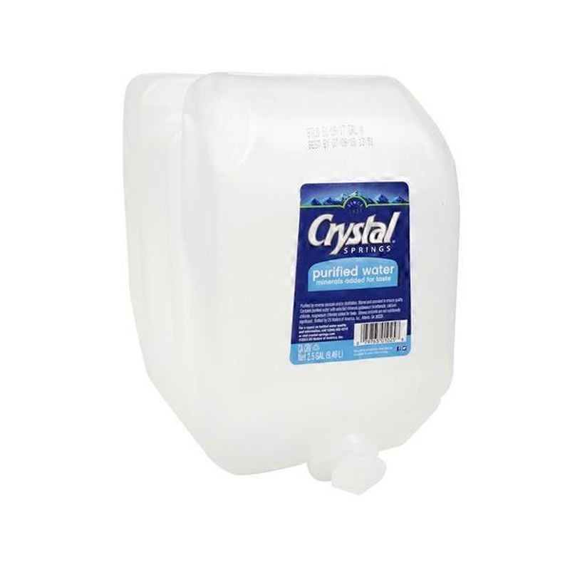 Crystal Springs Purified Water (2.5 gal) - Instacart