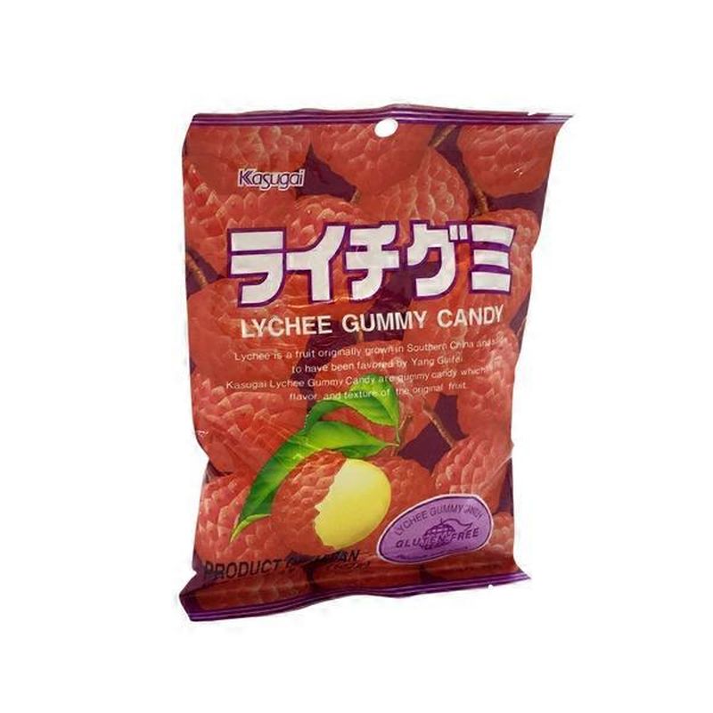 Kasugai Litchi Gummy Candy (3.59 oz) - Instacart
