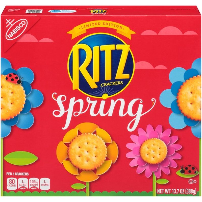 Ritz Original Flavor Spring Edition Crackers, 1 Box (13.7 oz) - Instacart