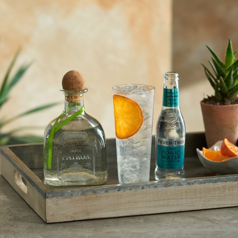 Patrón Silver Tequila (375 ml) - Instacart