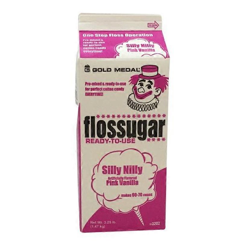 Gold Medal Flossugar Silly Nilly Pink Vanilla (3.25 lb) - Instacart