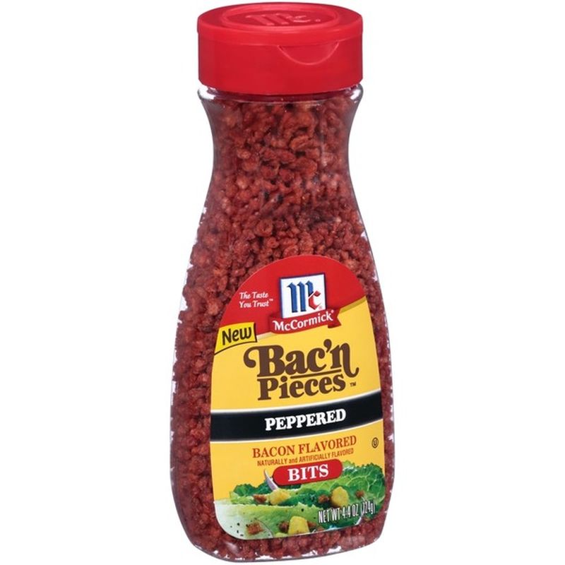 McCormick® Imitation Peppered Bacon Bits (4.4 oz) - Instacart McCormick® Imitation Peppered Bacon Bits (4.4 oz) - Instacart