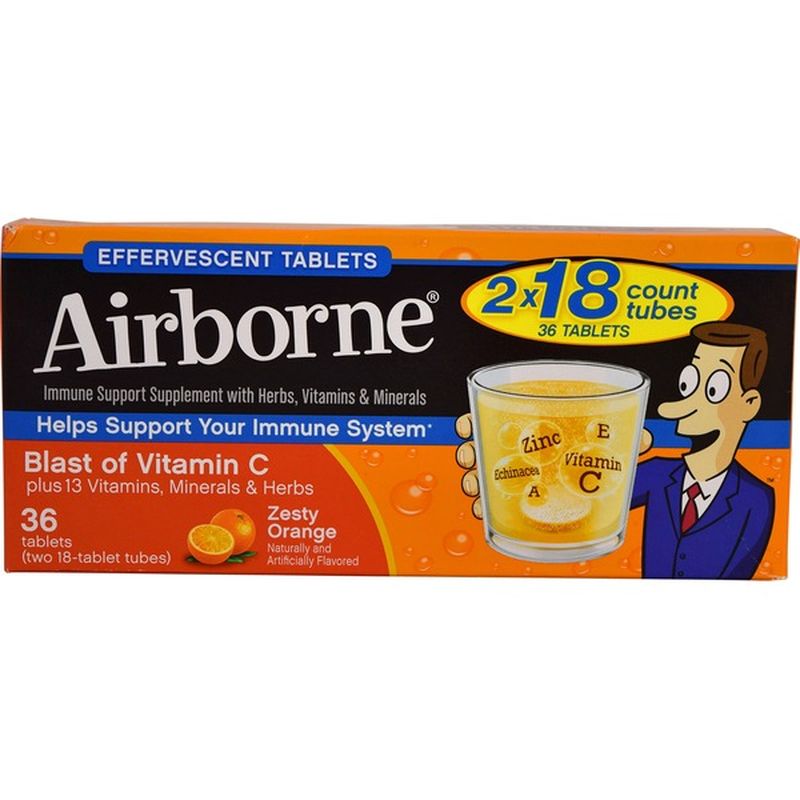 Airborne® Effervescent Tablet (36 ct) - Instacart