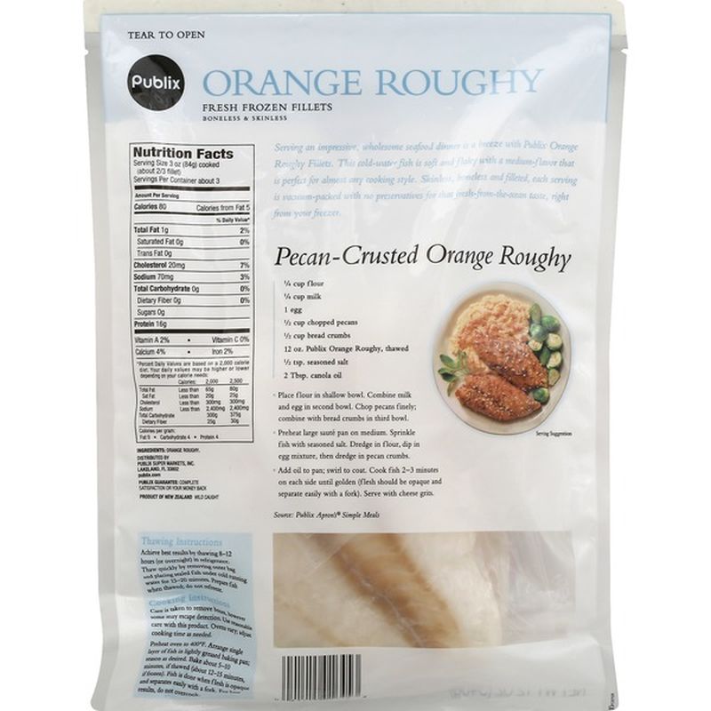 Publix Fillets, Orange Roughy (12 oz) - Instacart
