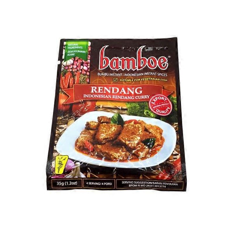 Bamboe Indonesian Rendang Curry (1.2 oz) - Instacart