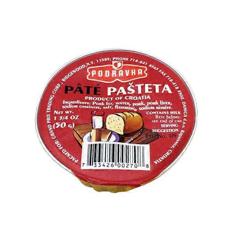 Podravka Pate Pasteta (1.76 oz) - Instacart