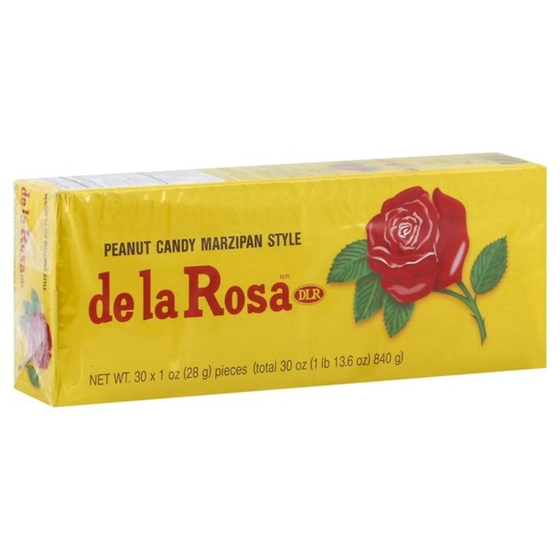 De La Rosa Candy, Peanut, Marzipan Style (30 each) - Instacart