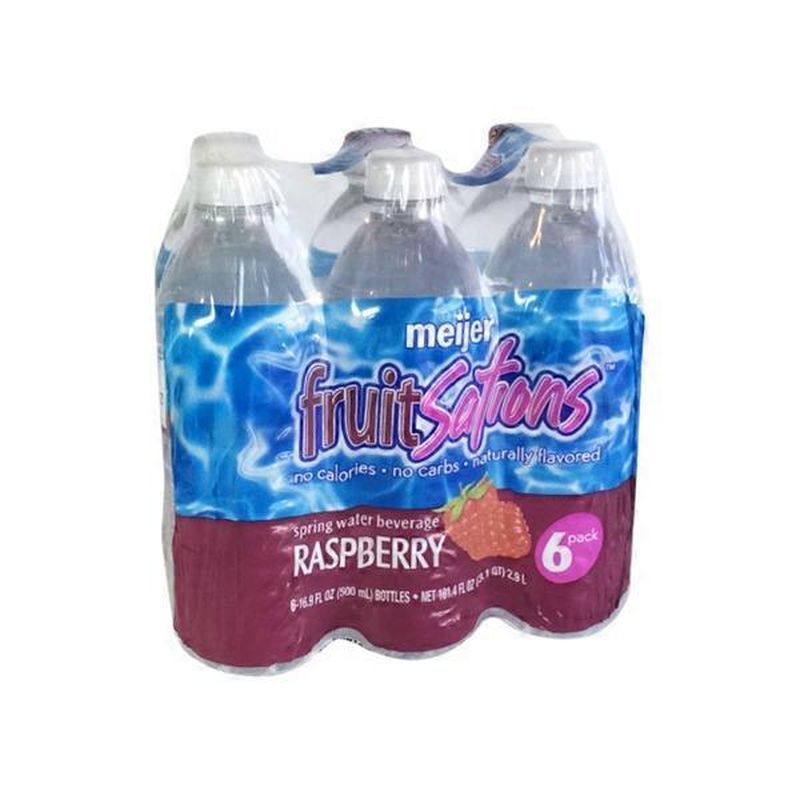 Meijer Raspberry Spring Water Beverage (16.9 oz) - Instacart