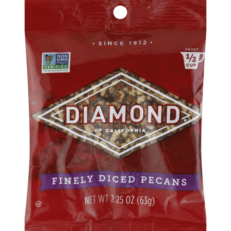 Diamond Pecans, Finely Diced (2.25 oz) - Instacart