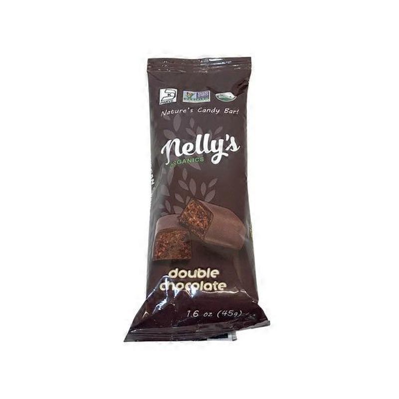 Nelly's Organics Double Chocolate Bar (1.6 oz) - Instacart