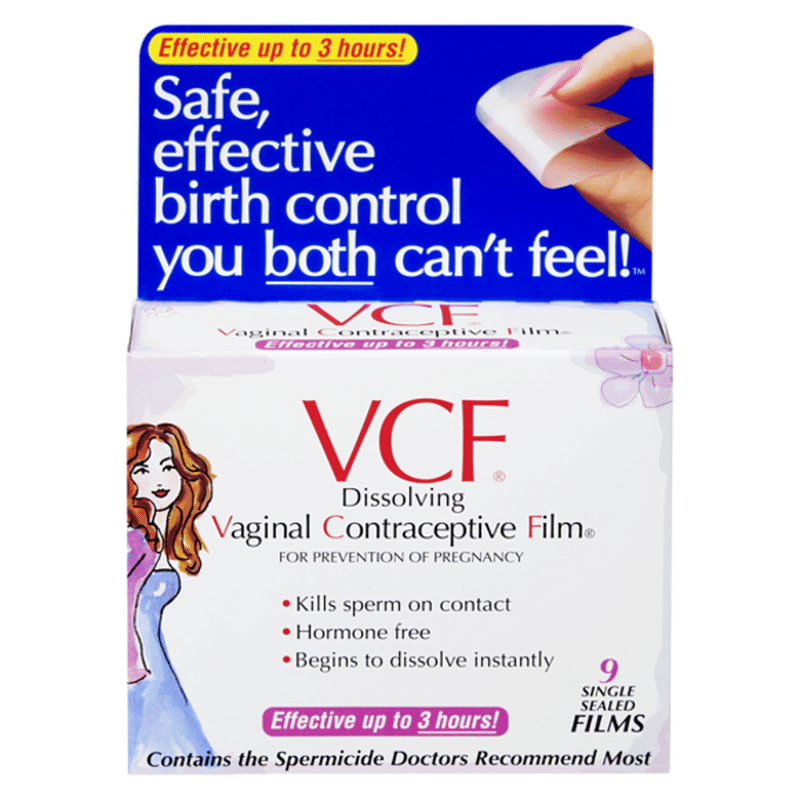 Apothecus Pharmaceutical Corpporation VCF Vaginal Contraceptive Films ...
