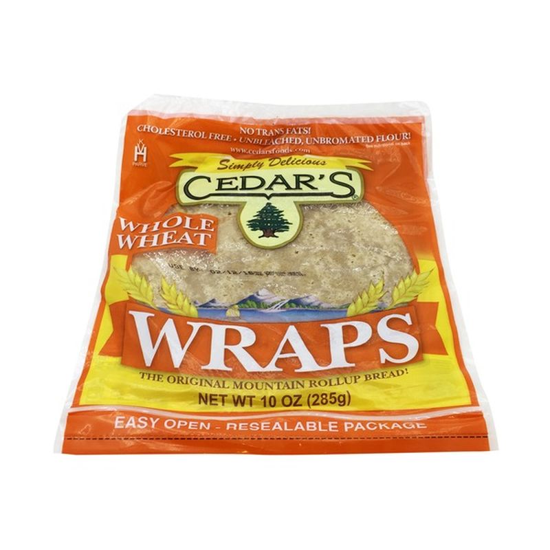 Cedar Wraps Whole Wheat (10 oz) from Market Basket - Instacart