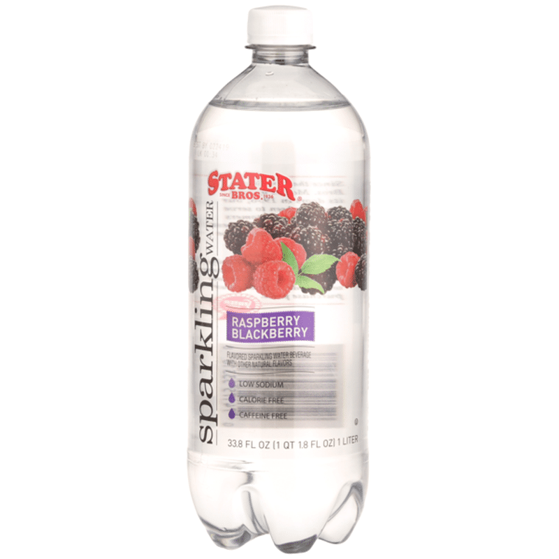 Stater Bros. Markets Raspberry Blackberry Sparkling Water (33.8 fl oz) - Instacart