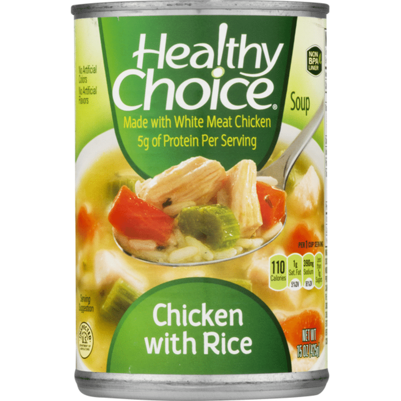 Healthy Choice Chicken And Rice Soup 15 Oz Instacart
