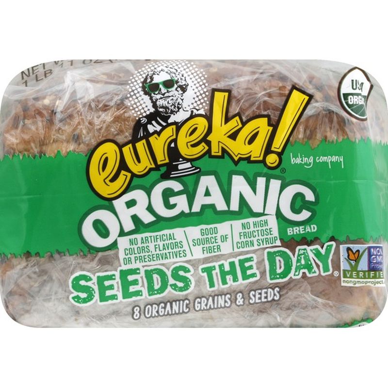 Eureka! Organic Seeds The Day 8 Grains & Seeds Bread (27 oz) - Instacart