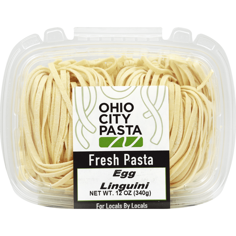 Ohio City Pasta Pasta, Fresh, Egg, Linguini (12 oz) - Instacart