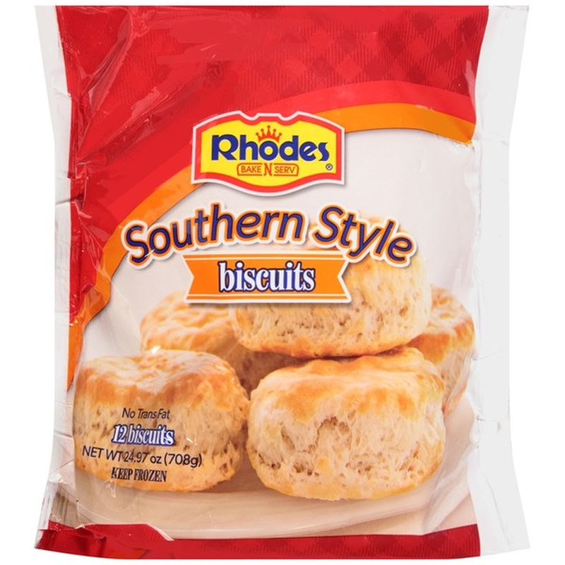 Rhodes Bake-N-Serv Southern Style Biscuits (24.97 oz) - Instacart