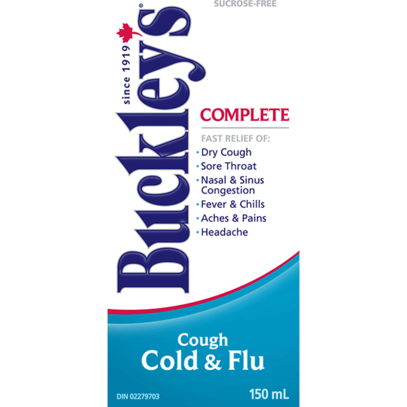 Original Complete for Cough Cold & Flu Syrup (150 ml) - Instacart