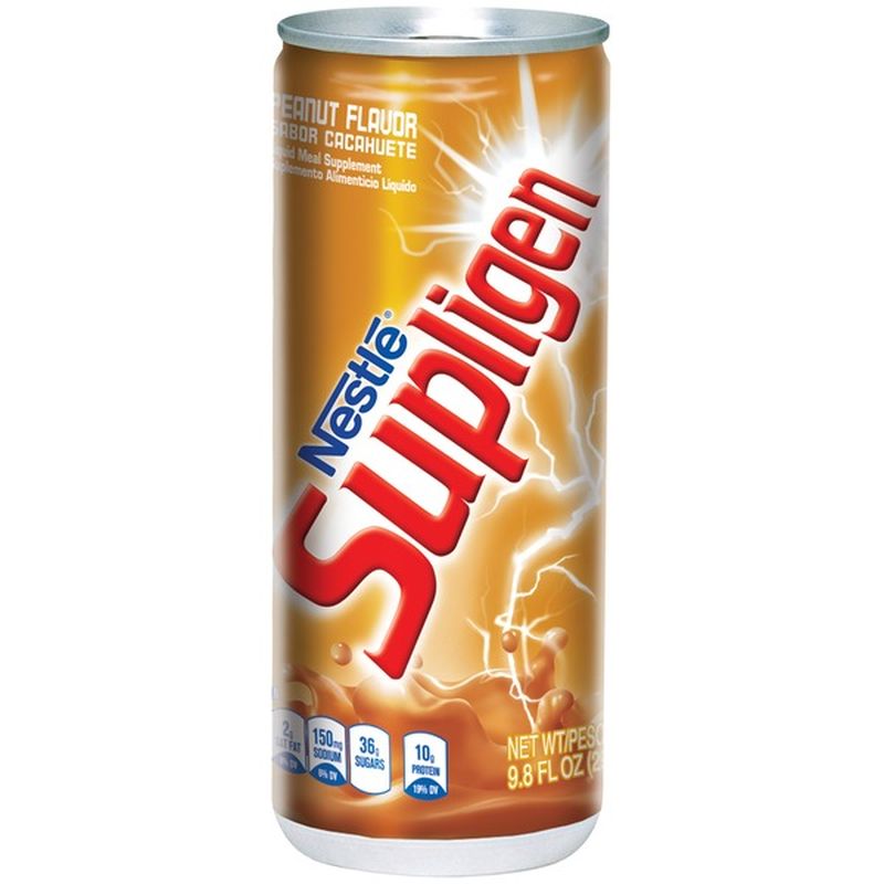 Nestle Supligen Peanut Liquid Meal Supplement (10.23 oz) - Instacart