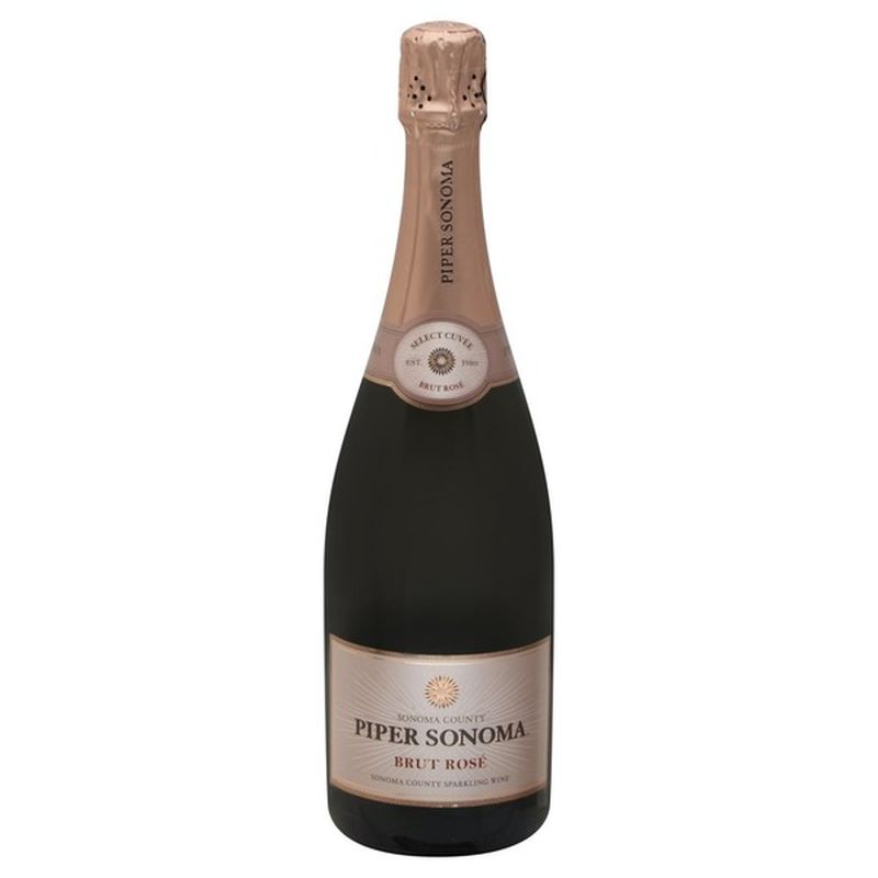 Piper Sonoma Sparkling Wine, Brut Rose, Sonoma County (750 ml) - Instacart