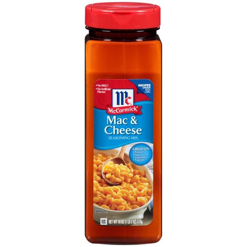McCormick® Mac & Cheese Seasoning Mix (18 oz) - Instacart