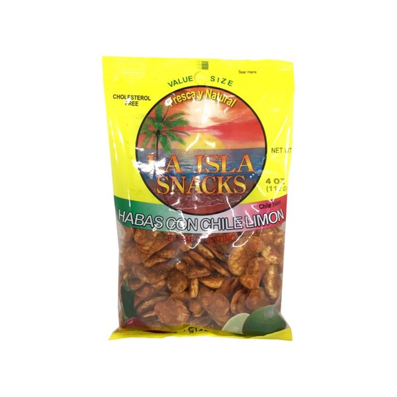 Island Snacks Habas Con Chile Limon, Value Size (4.5 oz) - Instacart