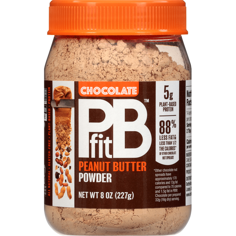 PBfit All-Natural Chocolate Peanut Butter Powder (8 oz) - Instacart