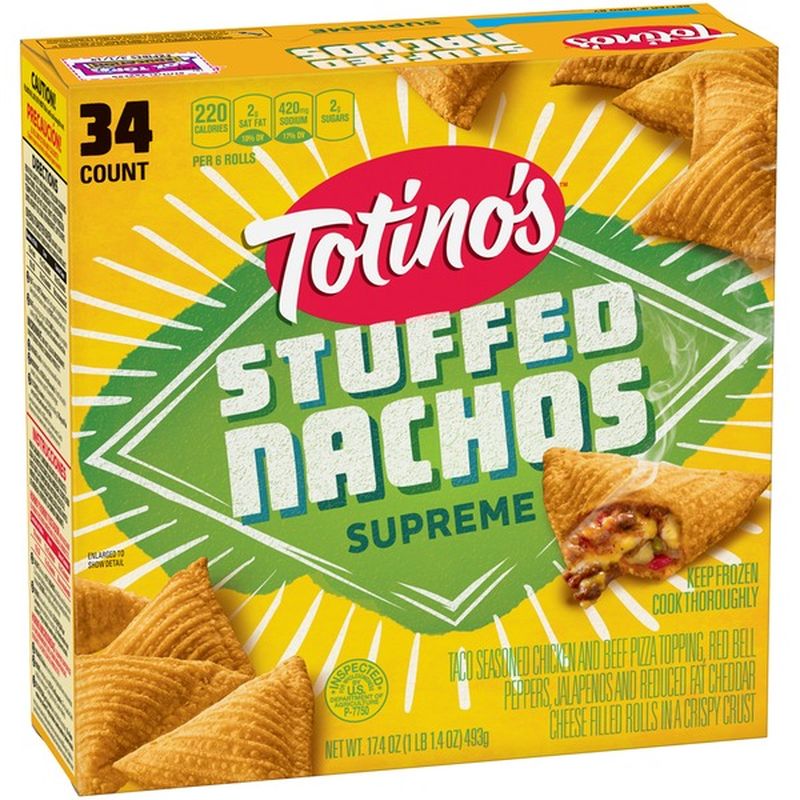 Totino's Supreme Stuffed Nachos (17.4 oz) - Instacart