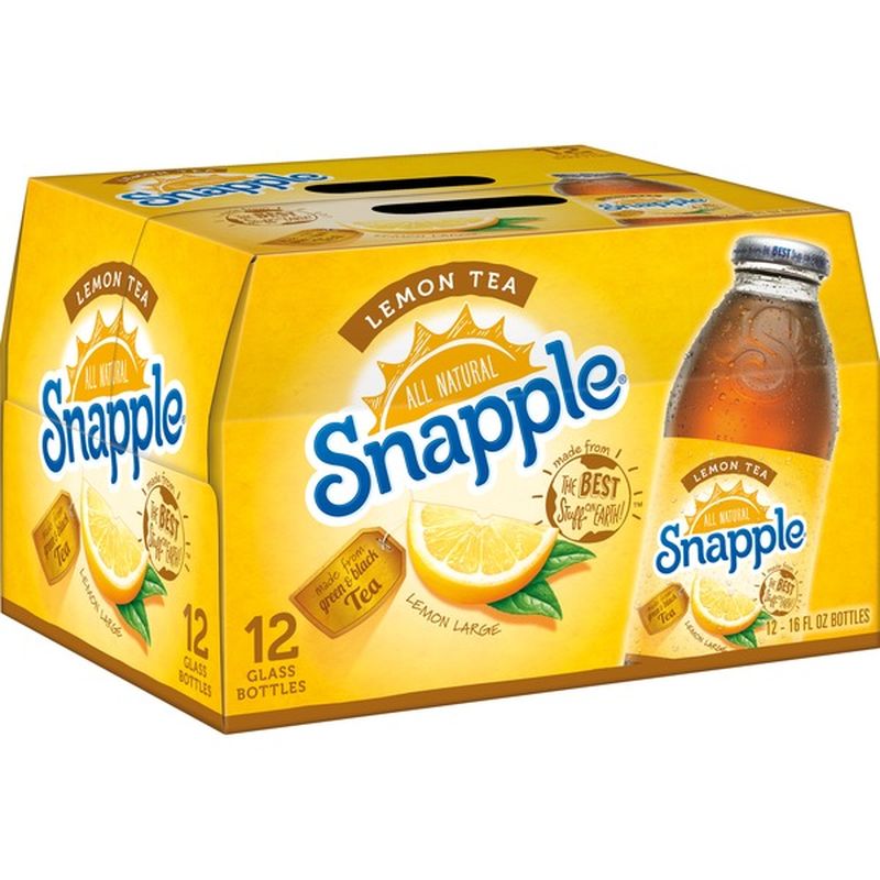 Snapple Lemon Tea (16 fl oz) - Instacart