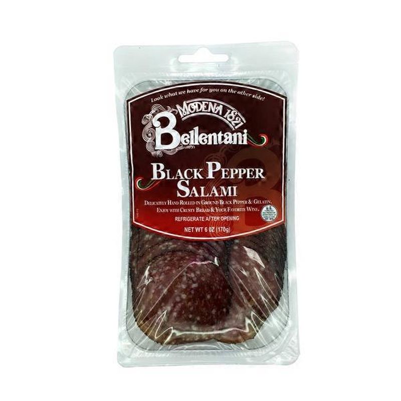 Bellentani Black Pepper Salami (6 oz) - Instacart