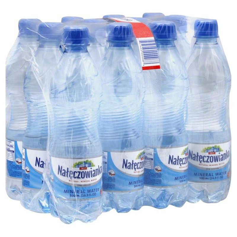 Naleczowianka Water, Natural Mineral, Low Sodium (16.9 oz) - Instacart